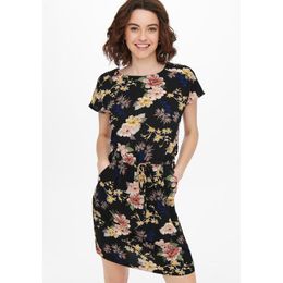Only Minikleid »ONLMARIANA MYRINA LIFE DRESS PTM« Sommerkleid Black AOP:Lena flower 36 (S) - N-Gr N-Gr 36 (S) Pflegeleichter Materialmix aus...