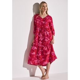 Street One Tunikakleid Sommerkleid mit Volants glory red 34 - N-Gr N-Gr 34 Kleid von Street One