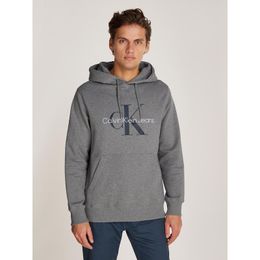 Calvin Klein Jeans Kapuzensweatshirt &raquo;SEASONAL MONOLOGO REGULAR HOODIE&laquo;, mit Logodruck und Stickerei Grey Heather M M Kapuzensweatshirt von Calvin...