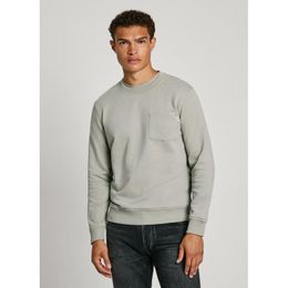 Pepe Jeans Sweatshirt »MANS CREW« mit Brusttasche PALM GREEN XXL XXL Sweatshirt MANS CREW von Pepe Jeans