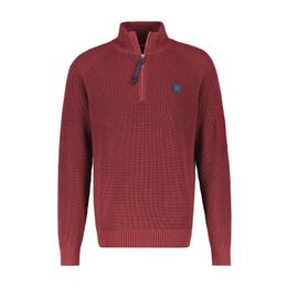 Lerros Troyer mit Logostickerei deep garnet red XL XL Troyer von Lerros