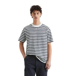 Marc O'Polo MARC O'POLO DENIM T-Shirt Dark Blue S S Rundhalsshirt von Marc O'Polo Denim