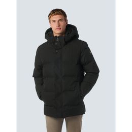 NO EXCESS Steppjacke mit Kapuze mit Kapuze black L L Gefütterte Jacke für Herren von NO EXCESS