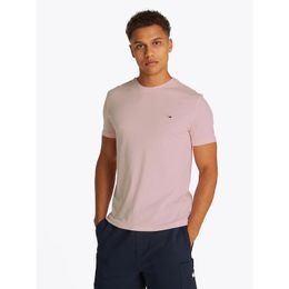 Tommy Jeans T-Shirt »TJM XSLIM JASPE HTR TEE EXT« Mit Rundhalsausschnitt Precious Pink Htr XXL XXL T-Shirt von Tommy Jeans