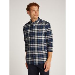 Tommy Hilfiger Karohemd »OXFORD HERITAGE PLAID RF SHIRT« mit Schottenkaro Aegean Sea / Allover 3XL - 3XL 3XL 3XL Lässiges Hemd von Tommy Hilfiger
