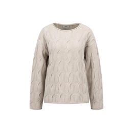 Fynch-Hatton Rundhalspullover mit elegantem Strickmuster winter beige 3XL 3XL Strickpullover von Fynch-Hatton