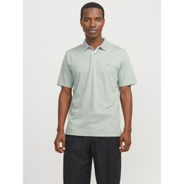 Jack & Jones JACK & JONES Poloshirt »JPRCCRODNEY SS POLO SN« Aqua Gray XL XL Kurzarm: perfekt für wärmere Tage und sportliche Aktivitäten