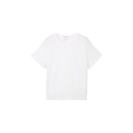 Tom Tailor T-Shirt mit Markenlabel white 140 140 T-Shirt von Tom Tailor