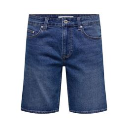 Only & Sons Only & Sons Herren ONLY & SONS Shorts &raquo;ONSWEFT PIM DNM SHORTS VD CE BOX&laquo; blau XS, N-Gr