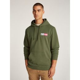 Tommy Jeans Hoodie »TJM REG ENTRY GRAPHIC HOODIE EXT« mit Logo Fatigue Gree S S Kapuzensweatshirt von Tommy Jeans