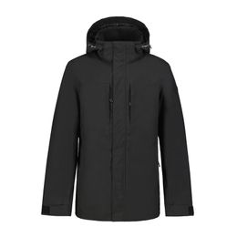 Icepeak Funktionsjacke &raquo;ALSTON&laquo; mit Kapuze mit Logoschriftz&uuml;gen an der Kapuzenkordel BLACK 54 54 Funktionsjacke von Icepeak