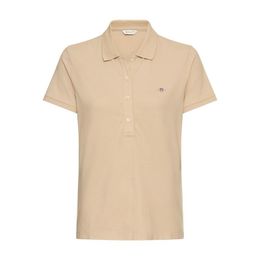 Gant Poloshirt »Slim Shield Cap Logo Polo« DRY SAND S S Poloshirt von Gant Women