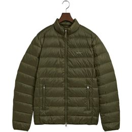 Gant Daunenjacke »Light Down Jacket Daunen leicht pflegeleicht« sehr leichte Daunen Steppjacke, Premium Qualität, klasissches Design RACING GREEN...