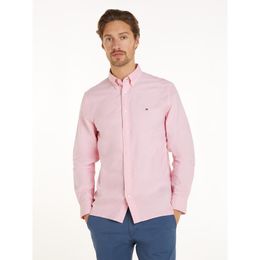 Tommy Hilfiger Langarmhemd »SOLID HERITAGE OXFORD RF SHIRT« Classic Pink XL - N-Gr N-Gr XL Langarmhemd in Regular Fit, bietet optimalen Tragekomfort