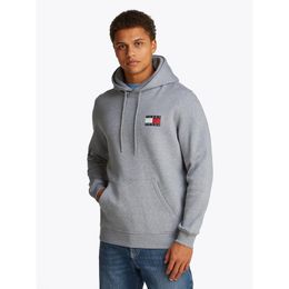 Tommy Jeans Sweatshirt »TJM REG ESSENTIAL FLAG HOOD EXT« mit bedruckten Markenlogo auf Brusthöhe Grey HTR M M Sweatshirt von Tommy Jeans