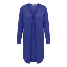 Only CARMAKOMA Strickjacke »CARANNIE LIFE LS LONG OPEN CARDIGAN KNT« clematis blue S (42/44) S (42/44) Curvy Longcardigan von Only CARMAKOMA