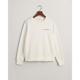 Gant Sweatshirt &raquo;REG PRINTED GRAPHIC C-NECK&laquo; eggshell XXL XXL Bequemer Regular Fit f&uuml;r optimalen Tragekomfort