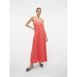 Véro Moda VERO MODA Maxikleid »VMHARPER SL STRAP MAXI DRESS GA« Sommerkleid cayenne S - N-Gr N-Gr S Bequemer relaxed fit Schnitt, der die Figur schmeichelt