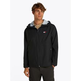 Tommy Jeans Herren Blouson &raquo;TJM TECH WINDBREAKER&laquo; mit Kapuze schwarz S