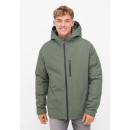 Bench. Steppjacke »GLYNNE« mit Kapuze KHAKI 52 52 Outdoorjacke von Bench