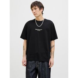 Jack & Jones Jack & Jones Herren T-Shirt &raquo;JORISLINGTON MINIMAL BRANDING TEE SS SN&laquo; schwarz XS