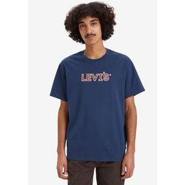 Levi's LEVI'S Print-Shirt »RELAXED FIT TEE« mit -Schriftzug dressblue S S T-Shirt von Levi's