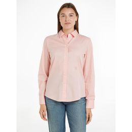 Tommy Hilfiger Hemdbluse &raquo;ESS POPLIN REGULAR SHIRT&laquo; mit Popeline, gesticktem Logo Delicate Pink 32 32 Klassische Hemdbluse von Tommy Hilfiger...