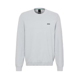 BOSS Green Strickpullover »Momentum-X CN« mit Schurwolle Light/Pastel Grey054 S S Pullover von BOSS Green Menswear