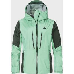 Sch&ouml;ffel Sch&ouml;ffel Damen Outdoorjacke &raquo;Ski Shell Jk Style Lufeld WMS&laquo; mit Kapuze gr&uuml;n 40