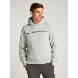 Calvin Klein Sweatshirt »SPLIT LINE LOGO HOODIE« mit Logoprint Light Grey Heather;Logoschriftzug S S Sweatshirt von Calvin Klein
