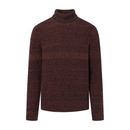 JOOP JEANS Rollkragenpullover »Orlino« aus meliertem Strick Dark Brown L L Pullover aus meliertem Garn von JOOP! JEANS