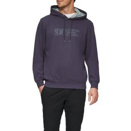 s.Oliver Kapuzensweatshirt, mit Front-Print aubergine XL XL Kapuzensweater von s.Oliver