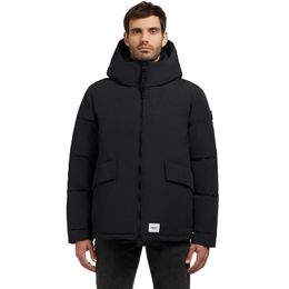 Khujo Steppjacke »GERO« mit Kapuze schwarz XXL (44) XXL (44) Monochromes Design prägt den urbanen Look der Khujo Jacke GERO