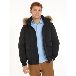 Tommy Hilfiger Bomberjacke »ROCKIE DOWN BOMBER« mit Kapuze Black XL XL Winterjacke von Tommy Hilfiger