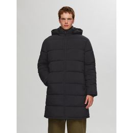 Selected Homme Steppjacke »SLHCOOPER PUFFER COAT NOOS« mit Kapuze Black XXL XXL Steppjacke von Selected Homme