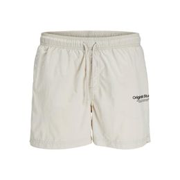 Jack & Jones PlusSize JACK & JONES PLUSSIZE Badeshorts »JPSTNAXOS JJSWIM SHORTS VESTERBRO SN PLS« Moonbeam 46 - N-Gr N-Gr 46 Bequeme Badeshort von Jack & Jones Plus Size