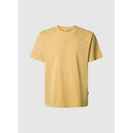 Pepe Jeans T-Shirt »JACKO« mit kleinem Ton-in-Ton Logoschriftzug ochre yellow S S T-Shirt JACKO von Pepe Jeans