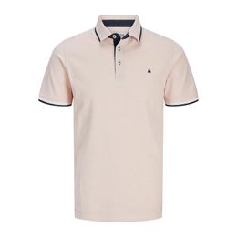 Jack & Jones PlusSize JACK & JONES PLUSSIZE Poloshirt »JJEPAULOS POLO SS NOOS PLS« mit Logo Stickerei Peach Parfait Detail:PLAY 4XL 4XL Herren-Poloshirt von Jack & Jones...