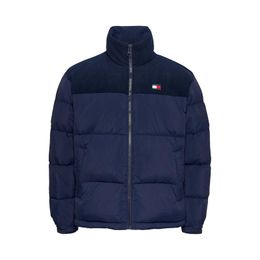 Tommy Jeans Steppjacke »TJM CORD MIX ALASKA PUFFER« mit Cord-Einsätze auf Brust und Schultern Dark Night Navy XL XL Winterjacke von Tommy Jeans