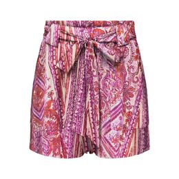 Only Shorts »ONLNOVA LIFE VIS TALIA HW SHORTS AOP« Fuchsia Fedora AOP:617 Bohobabe M (38) - N-Gr N-Gr M (38) Shorts von Only