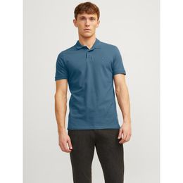 Jack & Jones JACK & JONES Poloshirt »JJEBASIC POLO SS NOOS« mit Logo Stickerei Oceanview L L Herrenpolo von Jack & Jones