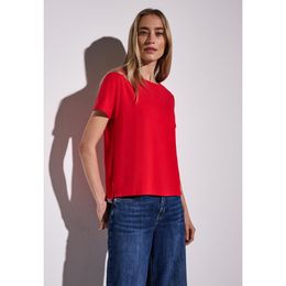Street One Shirttop »Style Crista« mit hängenden Schultern glory red 46 46 T-Shirt von Street One