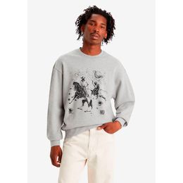 Levi's LEVI'S Sweatshirt &raquo;RELAXD GRAPHIC CREW GREYS&laquo; SPACE COWBOY CREW MH XL XL Sweatshirt RELAXD GRAPHIC CREW GREYS von Levi's
