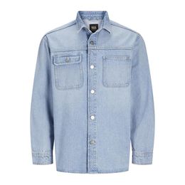 Jack & Jones JACK & JONES Jeanshemd »JJISCOTT JJOVERSHIRT MF 040« Blue Denim XL - N-Gr N-Gr XL Cooles Jeanshemd von Jack & Jones