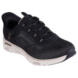Skechers Slip-On Sneaker »GLIDE-STEP GRATIFY-PACE«, Schlupfschuh, Komfortschuh mit elastischer Schnürung schwarz-goldfarben 38 38 Skechers...