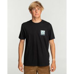 Billabong T-Shirt »Stamp« schwarz S S Stoff: Baumwollstoff [160 g/m2]