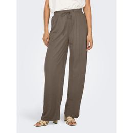 Only Schlupfhose »ONLJANY STRING PANT JRS« Sommerhose Walnut M (38) - N-Gr N-Gr M (38) Bequeme Hose von Only