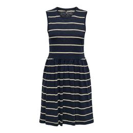 Only Minikleid »ONLSUMMER S/L O-NECK DRESS JRS« Sommerkleid Navy Blazer Stripes:Pumice stone S (36) - N-Gr N-Gr S (36) Kurzes Kleid von Only