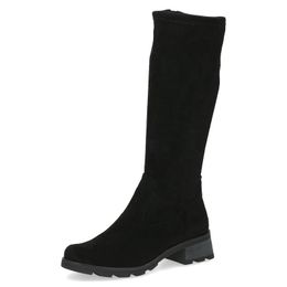 Caprice Winterstiefel, Blockabsatz, Langschaftstiefel in bequemer Weite schwarz 38,5 38,5 Zeitloser Langschaftstiefel mit praktischem...