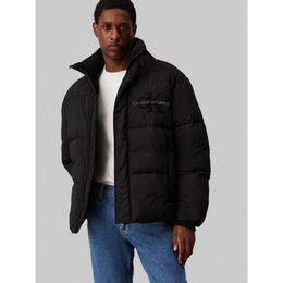 Calvin Klein Jeans Outdoorjacke »CHENILLE PUFFER« mit Logopatch CK Black XL XL Jacke von Calvin Klein Jeans Menswear